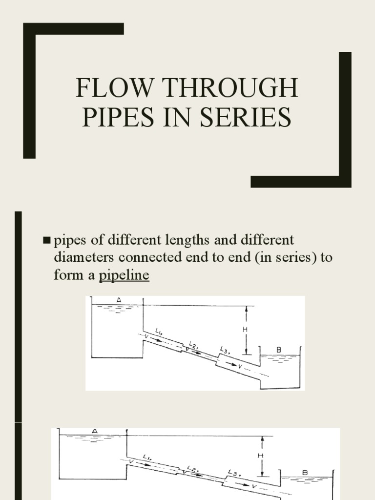 Flow Through Pipes in Series and Parallel | PDF | Civil Engineering ...