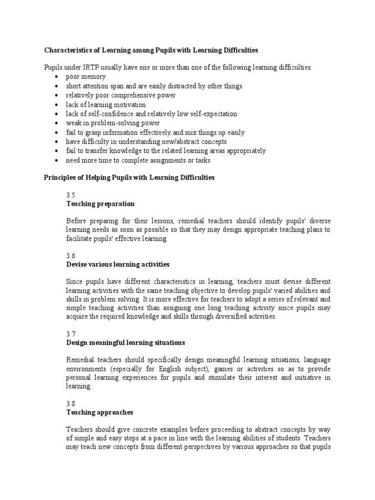 Activity 2 Remedial Instruction | PDF | Learning Disability | Learning