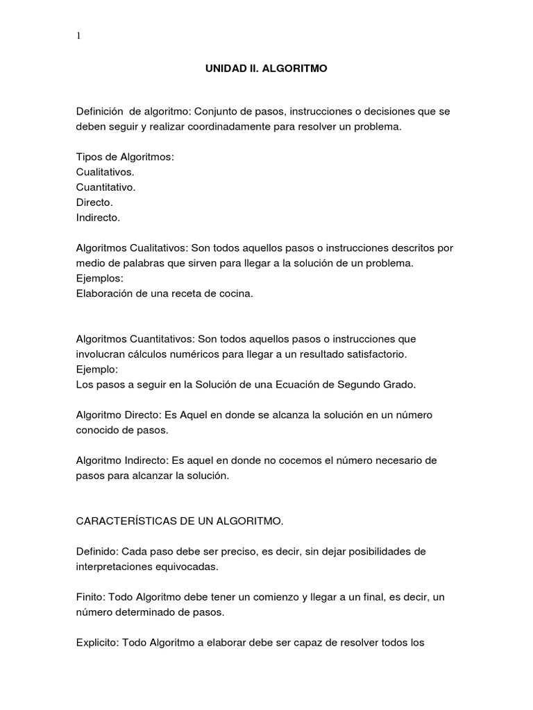 ALGORITMOS | PDF | Tipo de datos | Variable (informática)