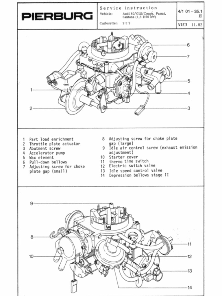 Pierburg Carburattor | PDF
