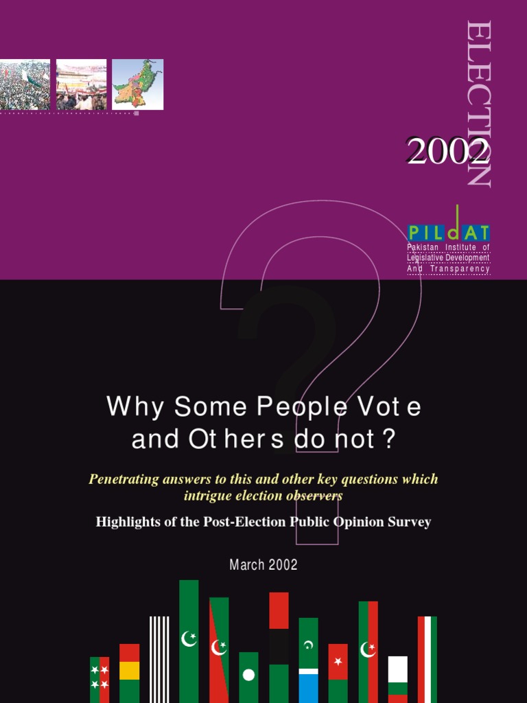 Why Some People Vote and Others Do Not? | PDF | Voting | Elections