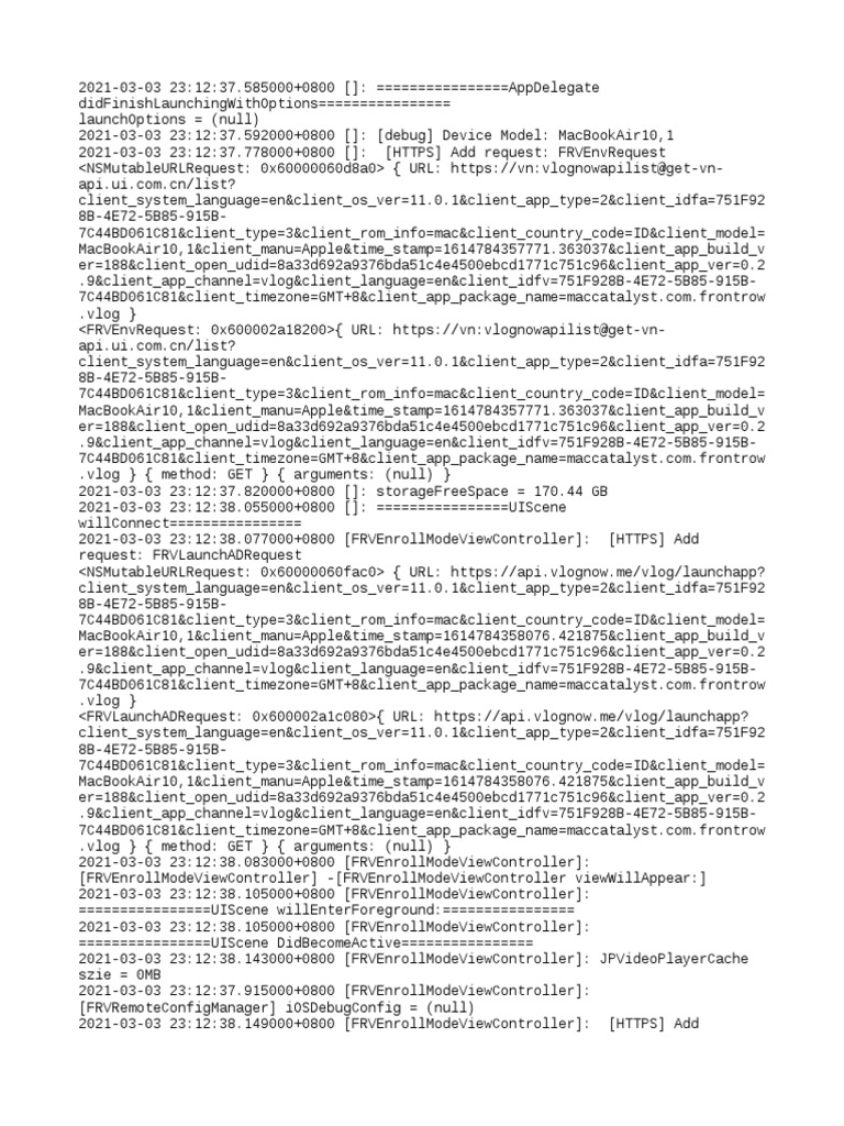 Log | PDF | Hypertext Transfer Protocol | Application Layer Protocols