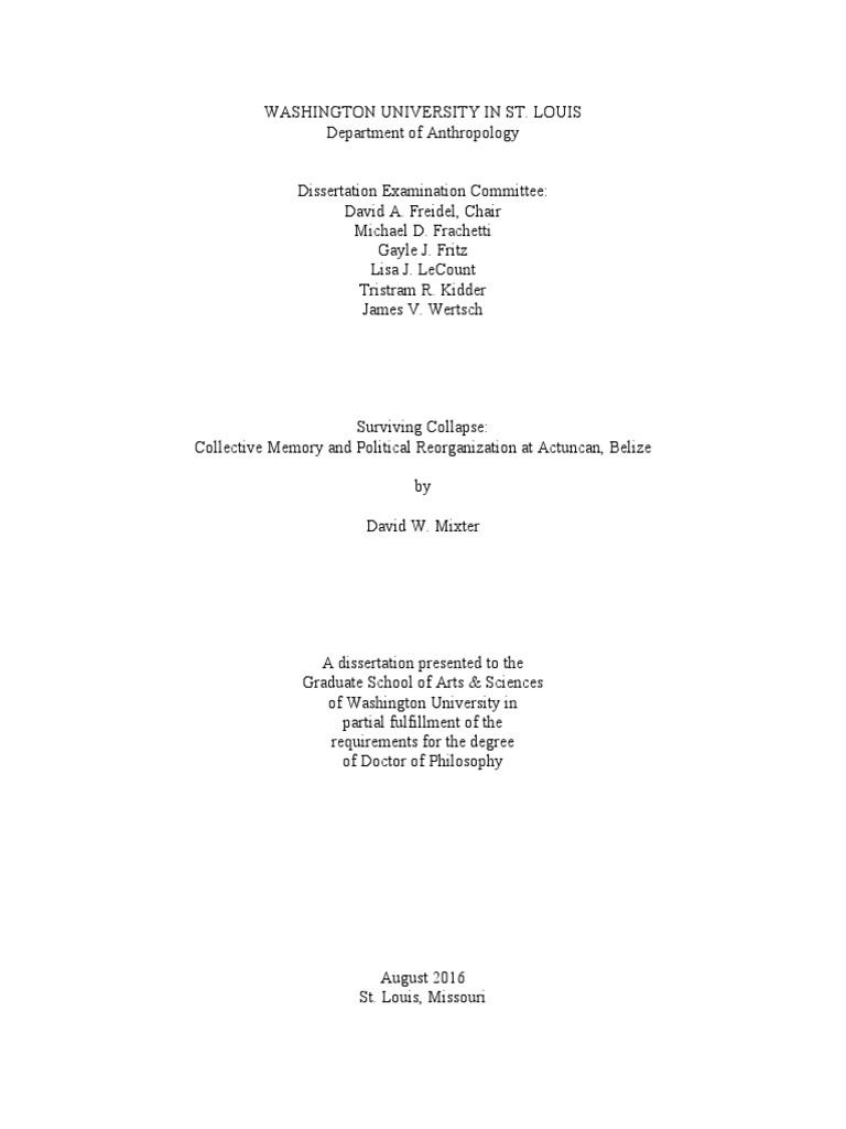 Surviving Collapse Collective Memory and | PDF | Maya Civilization ...