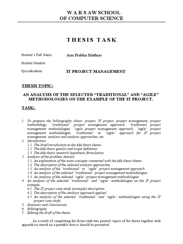 02 Task MA Thesis Anu Prabha Mathias WWSI 2021 | PDF | Thesis | Case Study