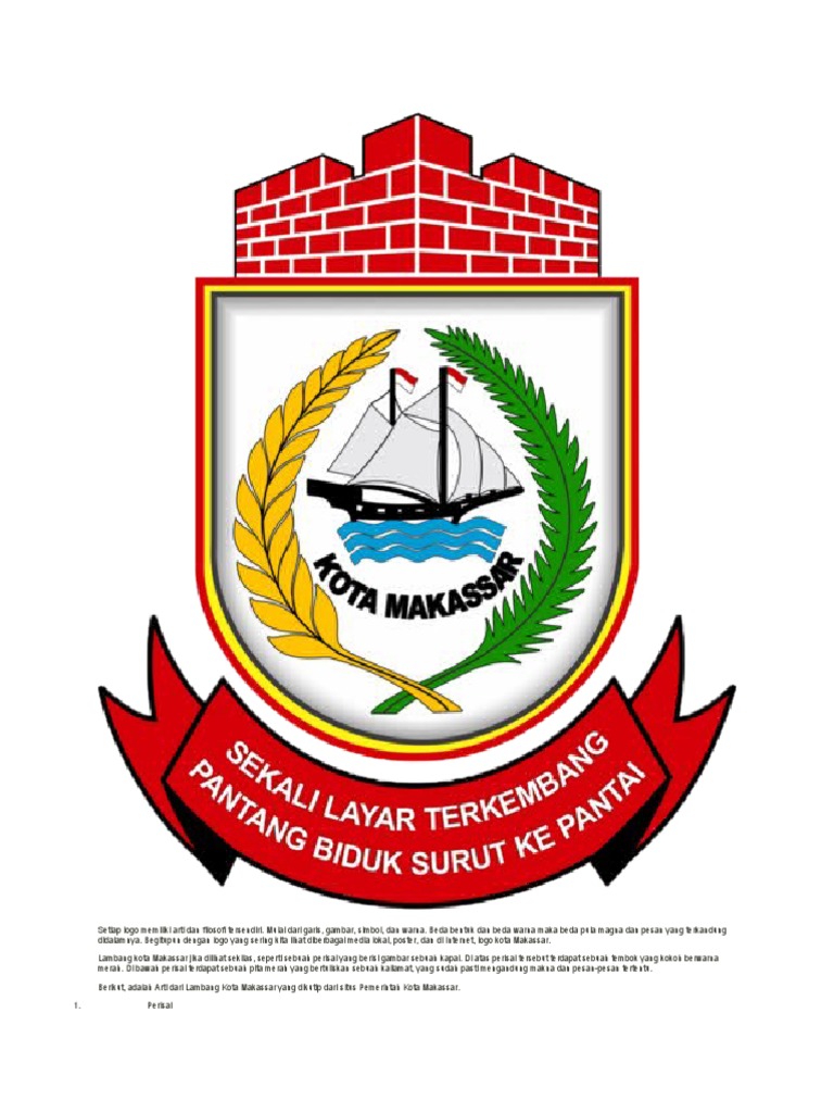 Arti Logo Kota Makassar | PDF | Sejarah