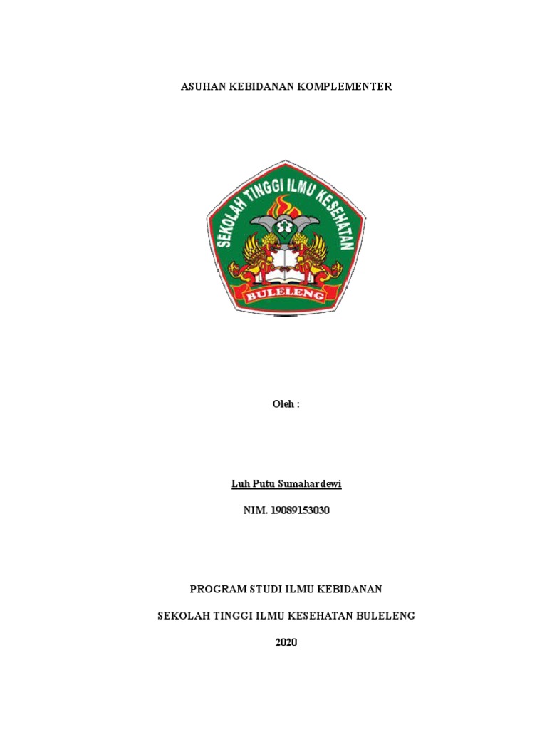 Asuhan Kebidanan Komplementer Ibu Hamil | PDF | Kesehatan Holistik