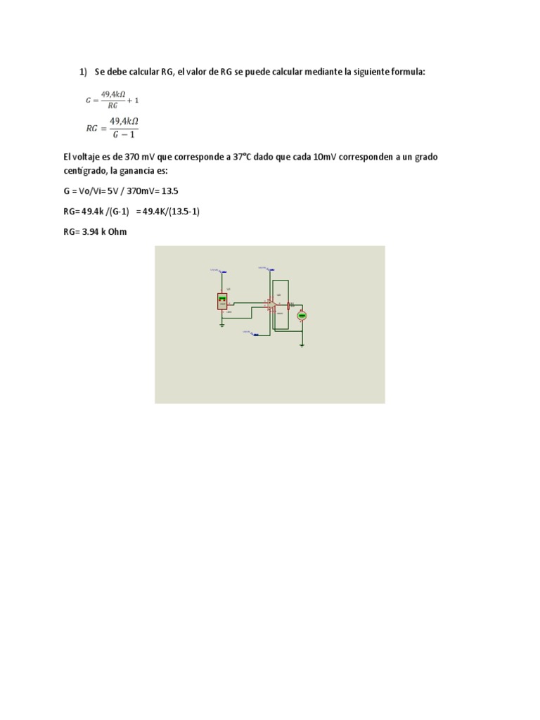 Cálculo de RG en Circuito Electrónico | PDF | Nature