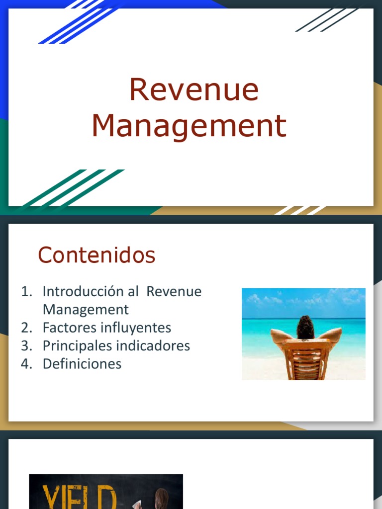 Yield and Revenue Management Presentación | PDF | Negocios económicos ...