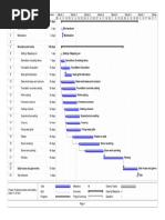 Construction Work Program Sample Ms Project | PDF | Framing ...