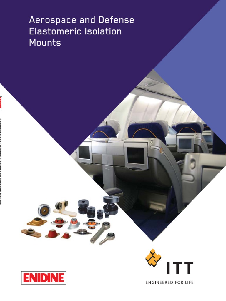 Aerospace Elastomeric Isolation Solutions | PDF | Engines | Elastomer