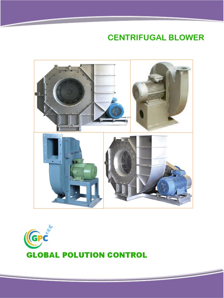Centrifugal Blower | PDF | Duct (Flow) | Manufactured Goods