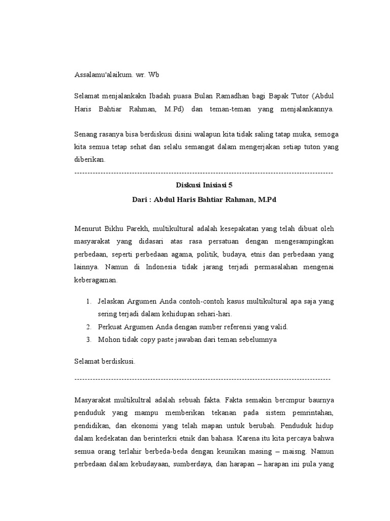 5 Diskusi - Isbd - 5 | PDF | Politik | Ilmu Sosial
