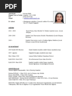 CV Ornekleri CV Hazirlama Hazir CV Ornegi Word Indir | PDF