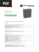 ABB 1SDA074172R1 Ekip Supply Data Sheet | PDF | Electrical Engineering | Electricity
