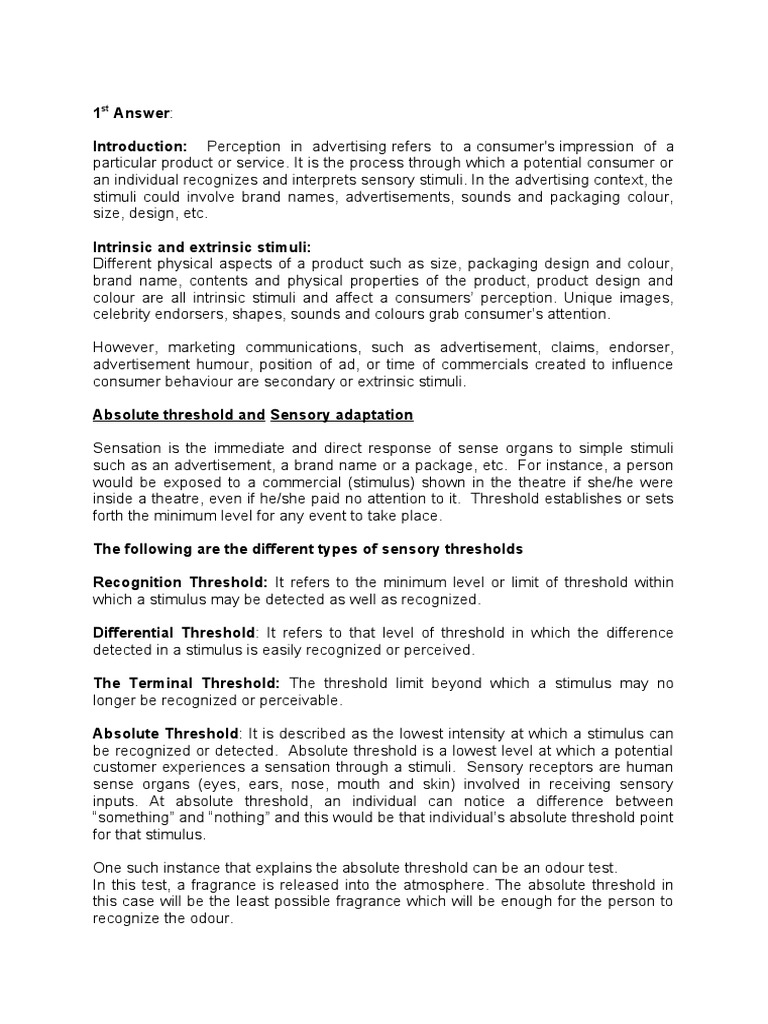 Consumer Behavior Assignment | PDF