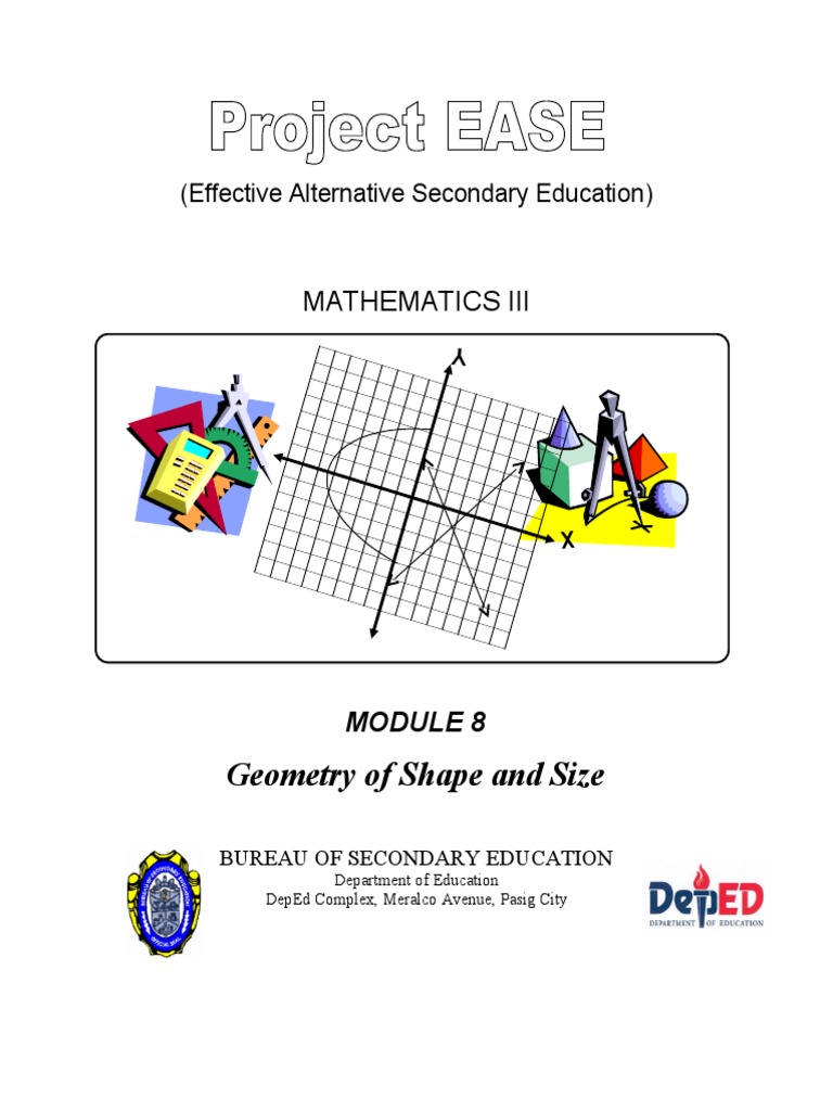 EASE Module 8 Geometry of Shape and Size | Download Free PDF | Volume ...