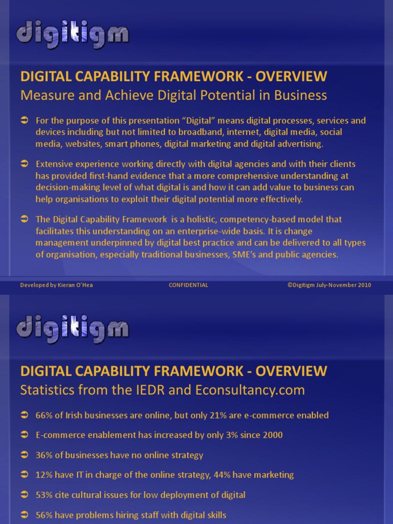 Digital Capability Framework Overview 3 | PDF | Social Media | Popular ...