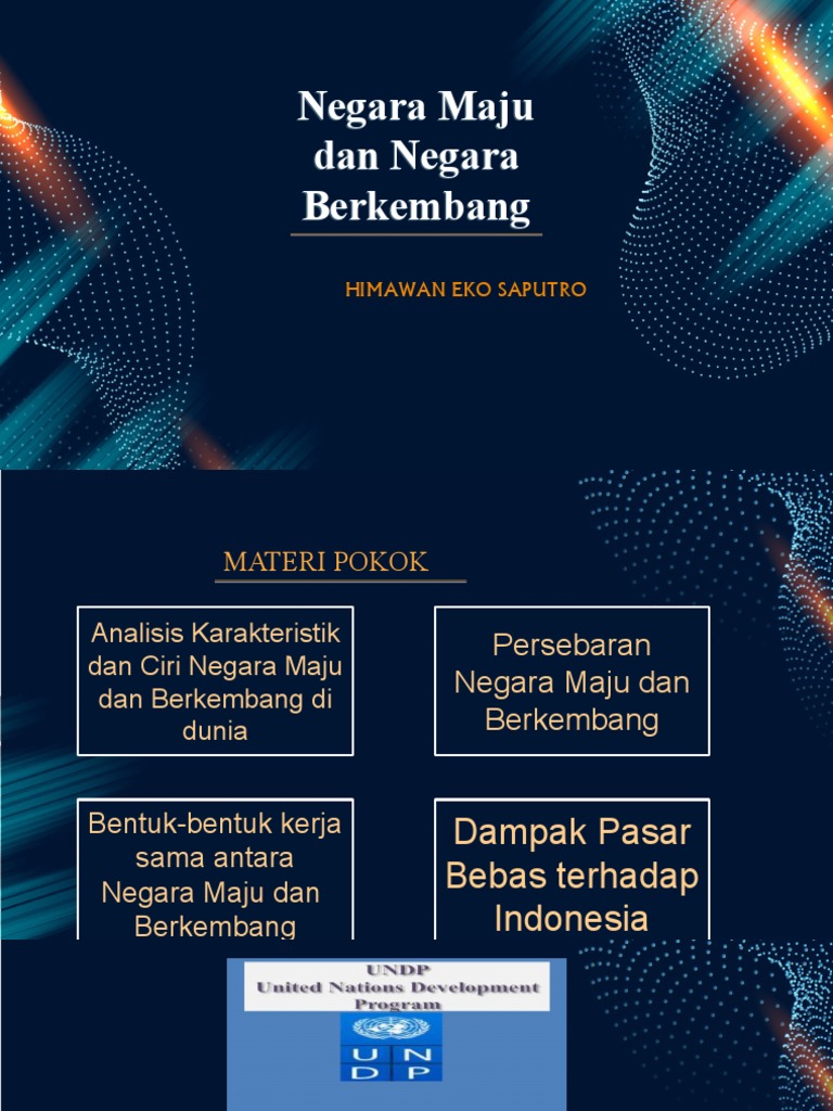 Materi Negara Maju Dan Berkembang | PDF