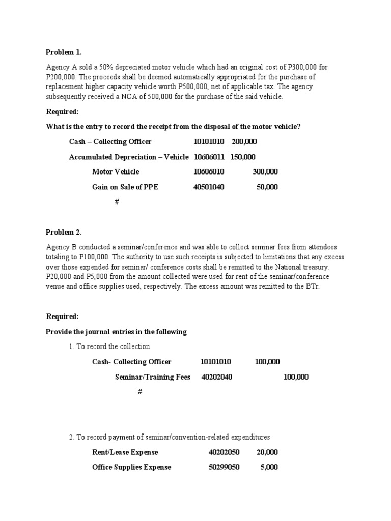 Activity For Receipts and Collection | PDF | Remittance | Receipt