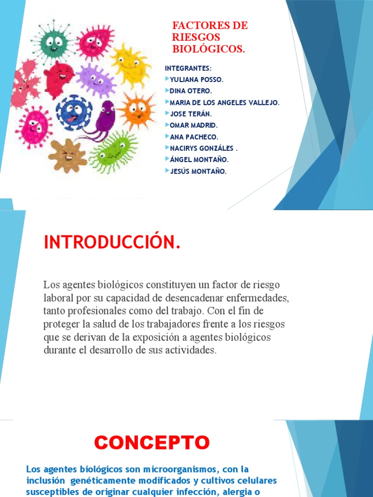 Factores de Riesgos Biológicos | PDF | Virus | Microorganismo