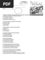 Preguntas Control de Lectura Don Quijote | PDF | Don Quijote | Caballero