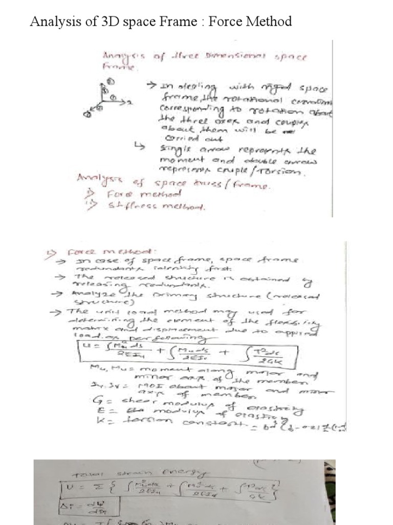 Analysis of 3D Space Frame | PDF