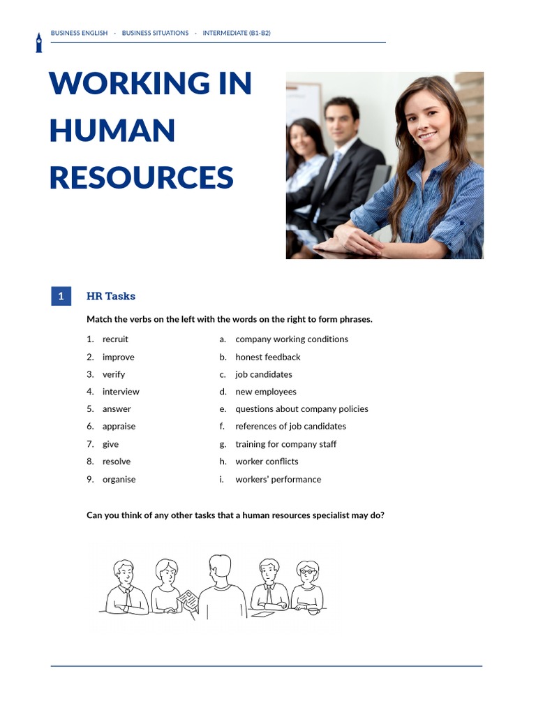 Human Resources Activity | PDF | Human Resource Management | Linguistic ...