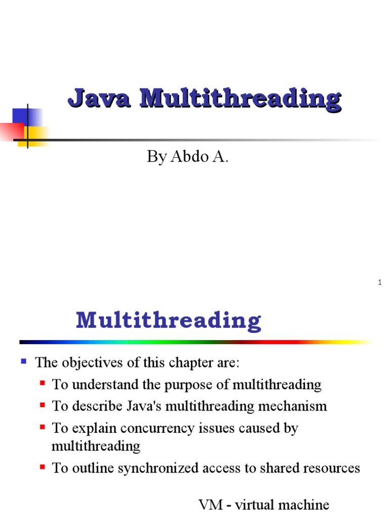 Chapter 6 Multithreading | PDF | Process (Computing) | Thread (Computing)