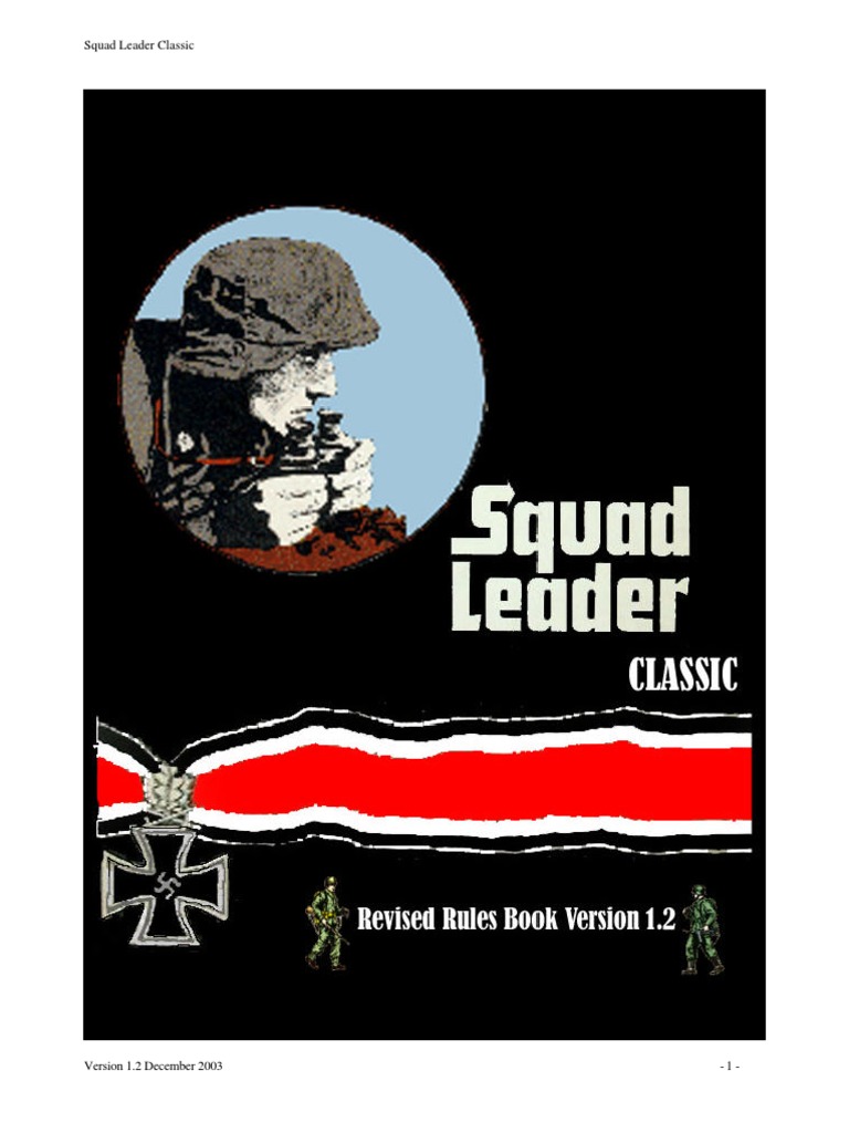 Squad Leader Rules (Includes All Gamettes) . | PDF | Warfare | Military ...