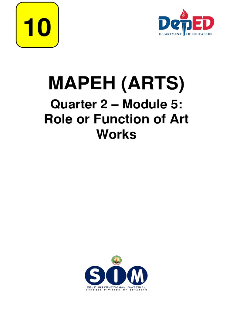 Arts 10 2nd Quarter Module 5 | PDF | Composition (Visual Arts ...