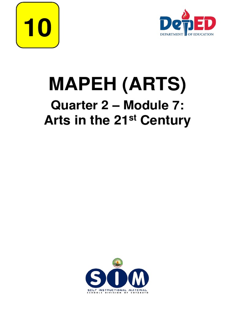 Arts 10 2nd Quarter Module 7 | PDF | Single Lens Reflex Camera | Camera