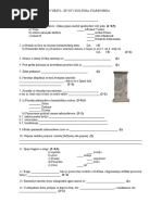 Razred Povijest - Ponavljanje Za Ispit o Staroj Grckoj | PDF