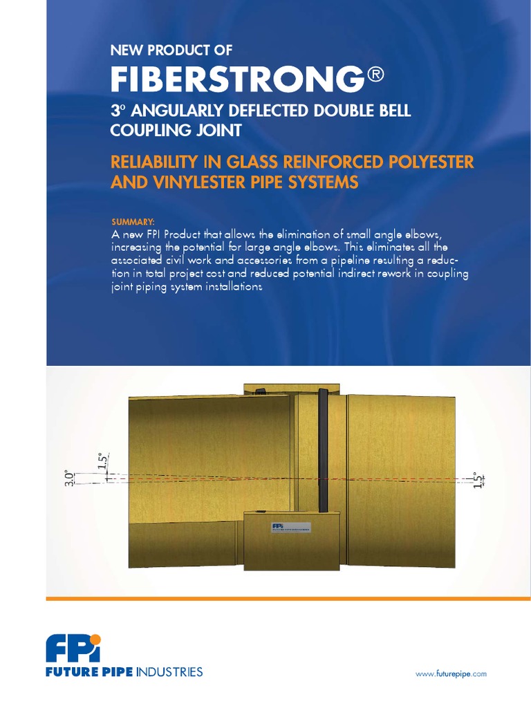3 Angularly Deflected Double Bell Coupling Joint: New Product of | PDF ...