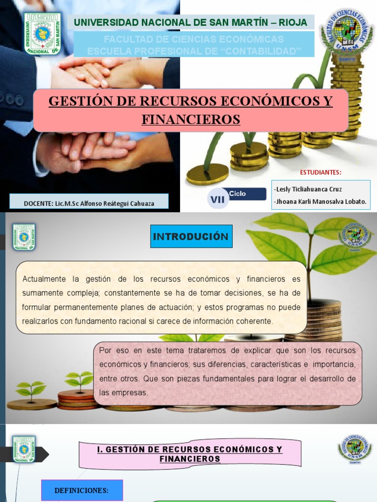 11 Gestion de Recursos Economicos y Financieros | PDF | Factores de ...