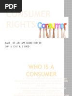 Consumer Rights Project Class 10 | PDF | Consumer Protection | Justice