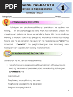 Filipino1 - Q3 - Module14 - Mga Babala Sa Paligid - v1 | PDF