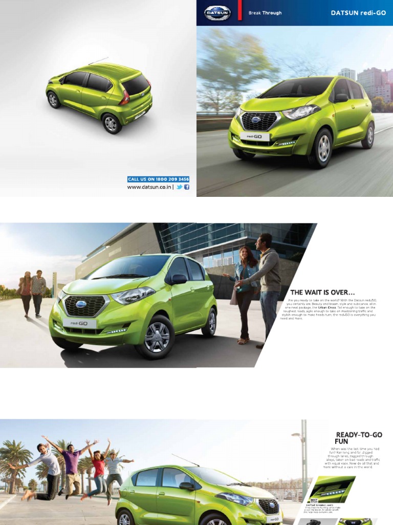Datsun redi-GO Owners Manual - Compressed | PDF