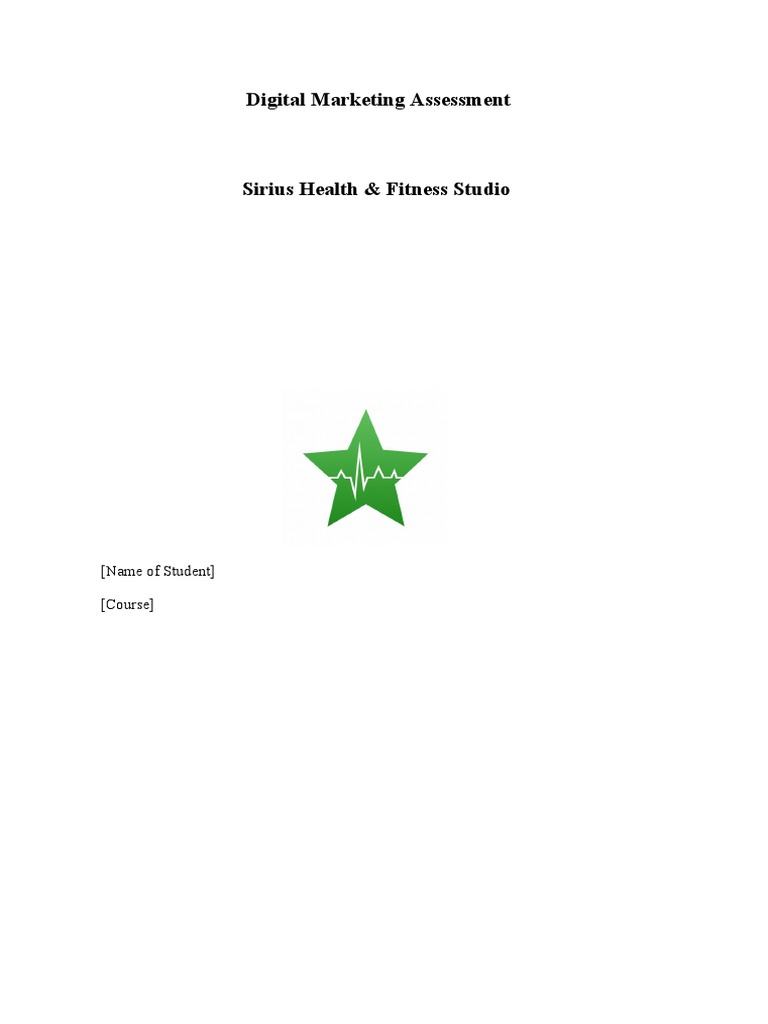 Digital Marketing Assessment - 1 | PDF | Digital Marketing | Analytics