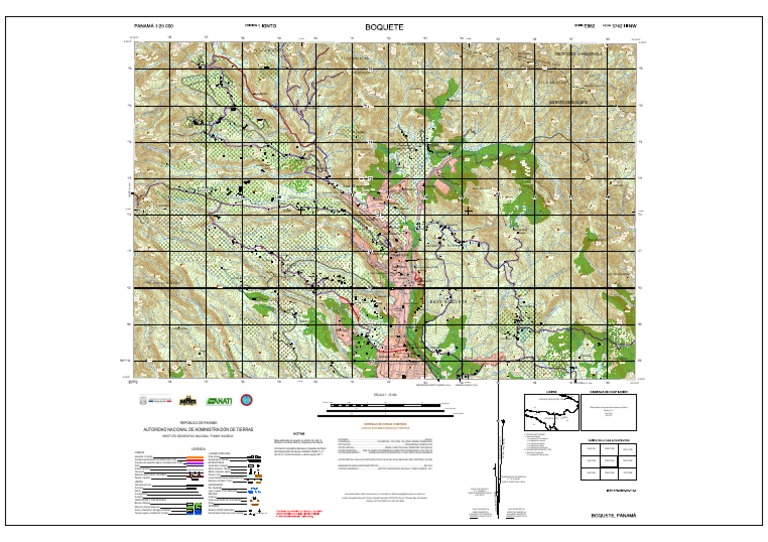 Mapa Geográfico de Bocas del Toro | PDF