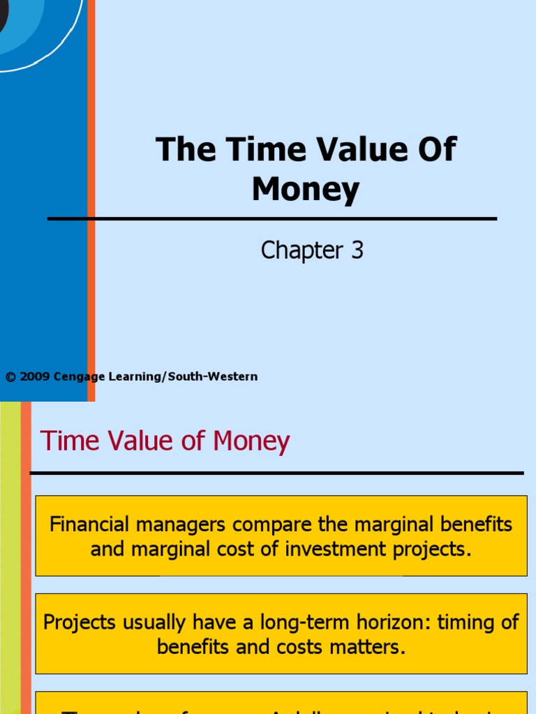 Chap 03-Time Value of Money | PDF | Time Value Of Money | Present Value