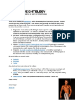 Beyond 5/3/1 Program 1.1: Training Principles | PDF | Weight Training ...
