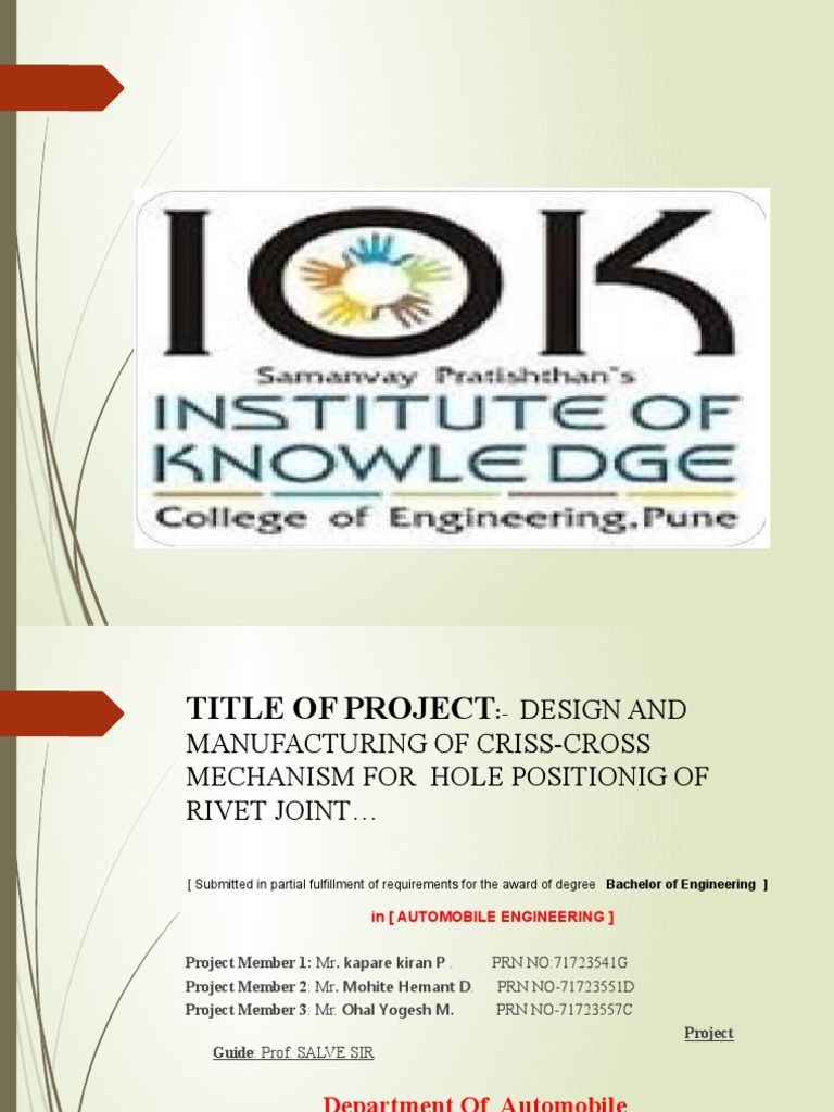 Drilling Machine Project | PDF | Drill | Machines