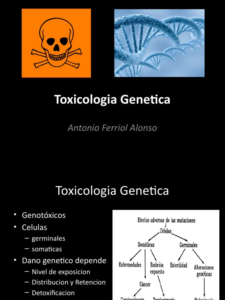 Toxicología Genética y Daño Celular | PDF | Desintegración radioactiva ...