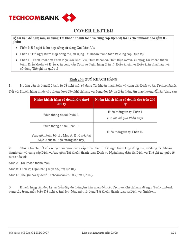 De Nghi Kiem Hop Dong Mo Su Dung Tai Khoan Va Dich Vu Lu3qr PDF | PDF