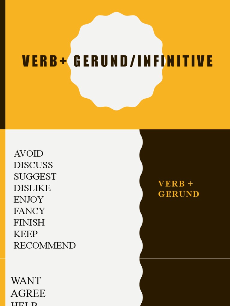 Verb Gerund or Infinitive Fun Activities Games 125188 | PDF | Semantics ...