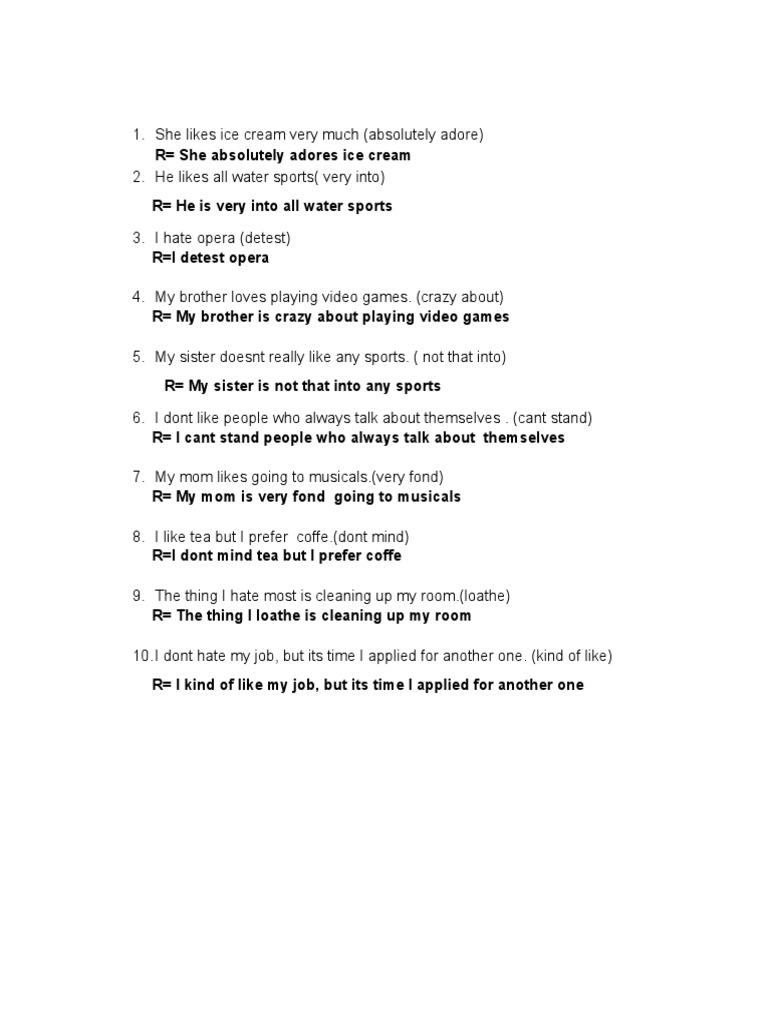 Expressions of Passion | PDF | Verb