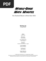 The 4th Grade Math Minutes 1-50 | PDF