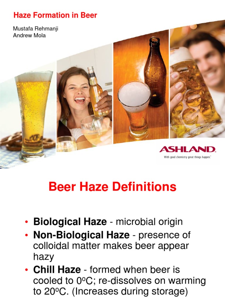 02 - Haze Formation | PDF | Brewing | Malt
