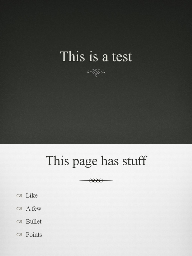 Test Document with Bullet Points | PDF
