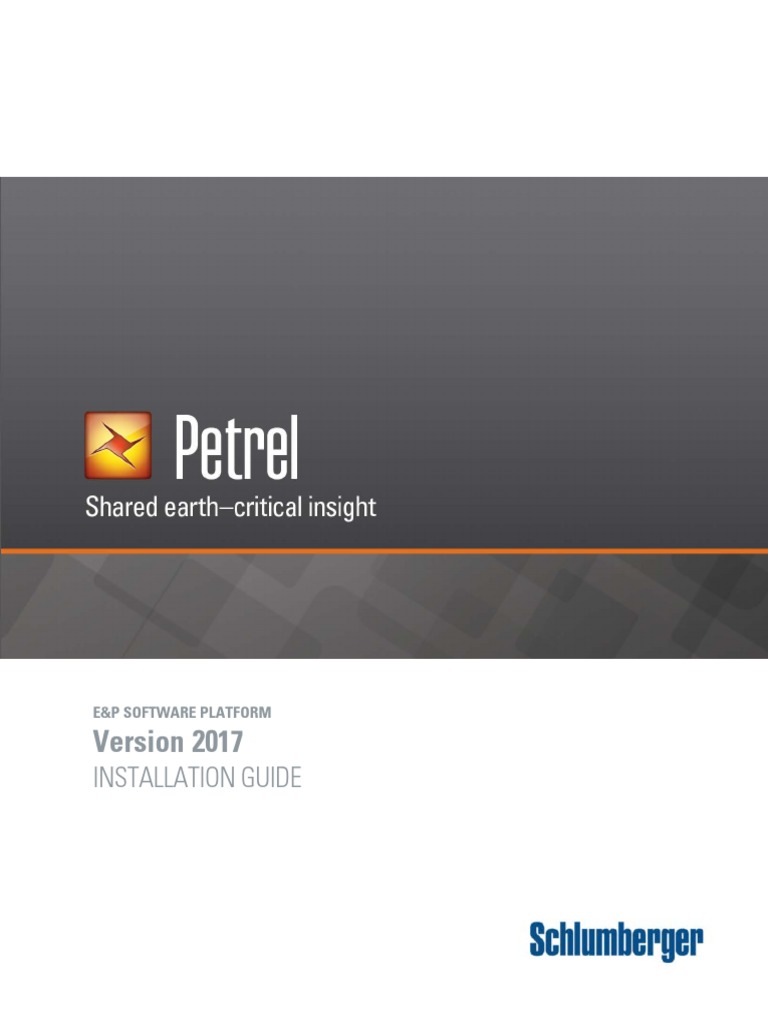 Petrel 2017 Installation Guide | PDF | Graphics Processing Unit | Computer Graphics